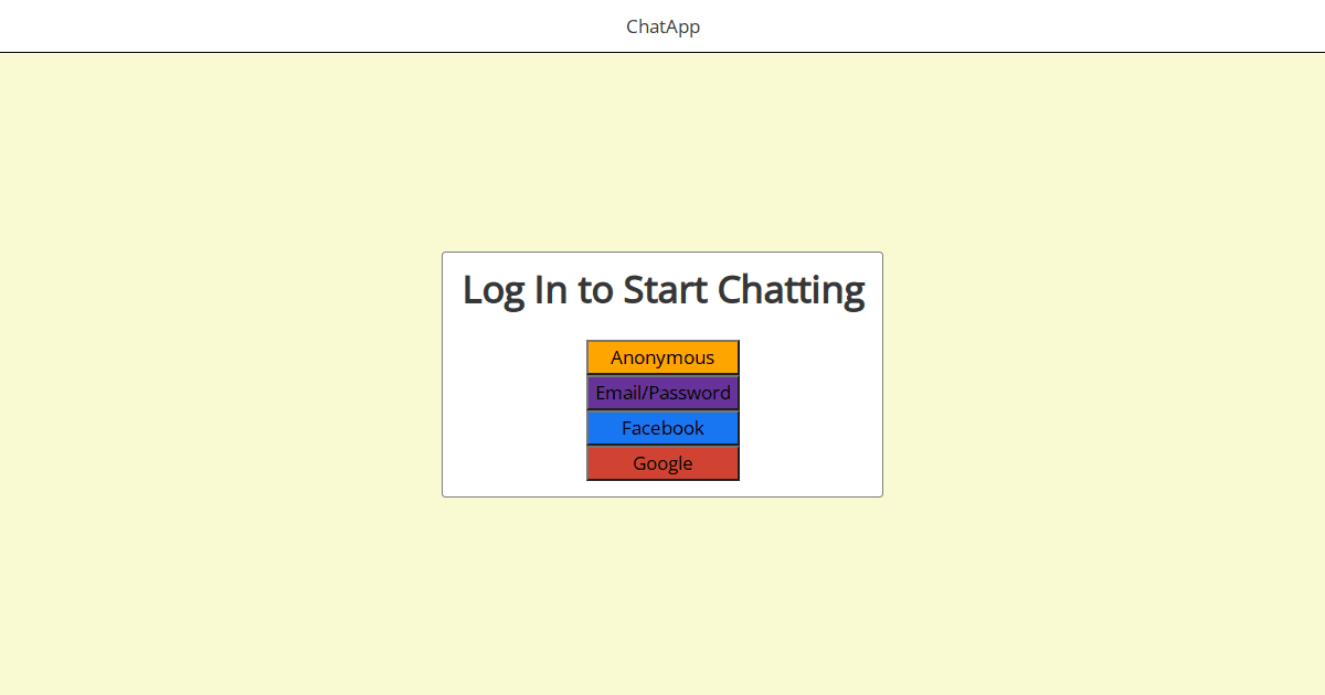chatapp - Codesandbox