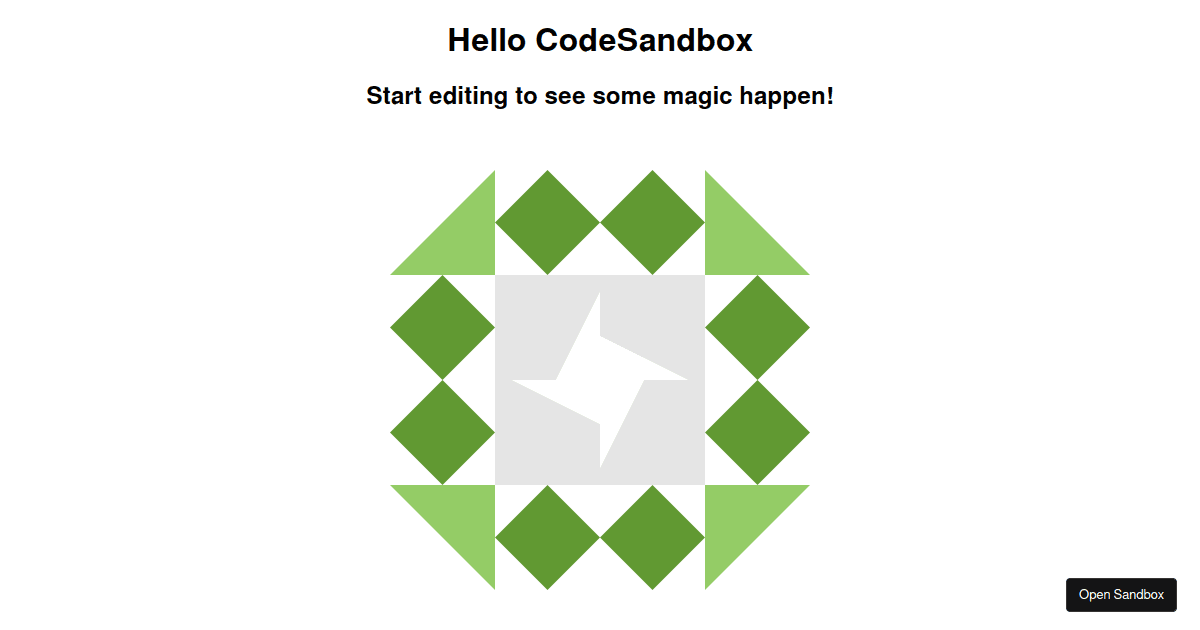 react-ts - Codesandbox