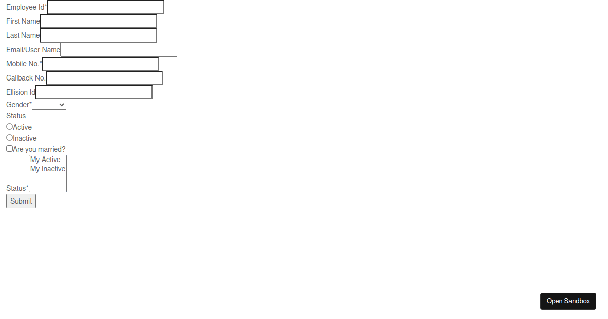 react-fhir-form (forked) - Codesandbox