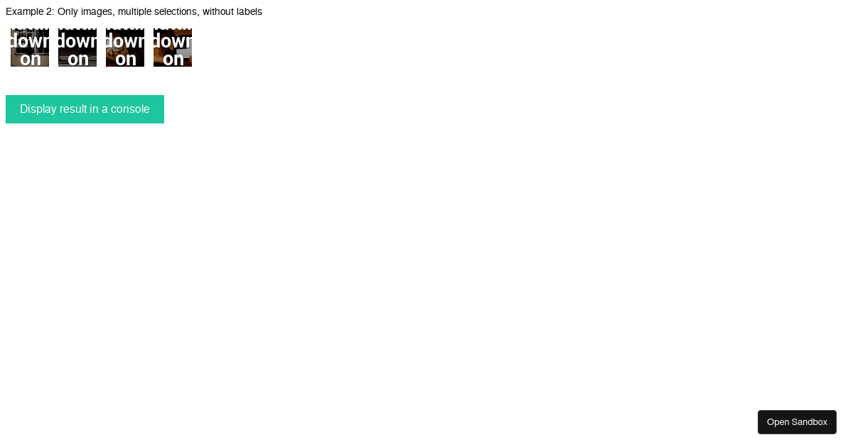 RFC - ImageSelect (forked) - Codesandbox
