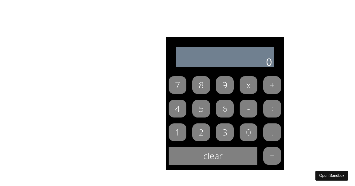 fcc-calc - Codesandbox