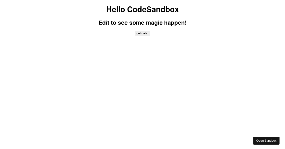 axios-cache-adapter - Codesandbox