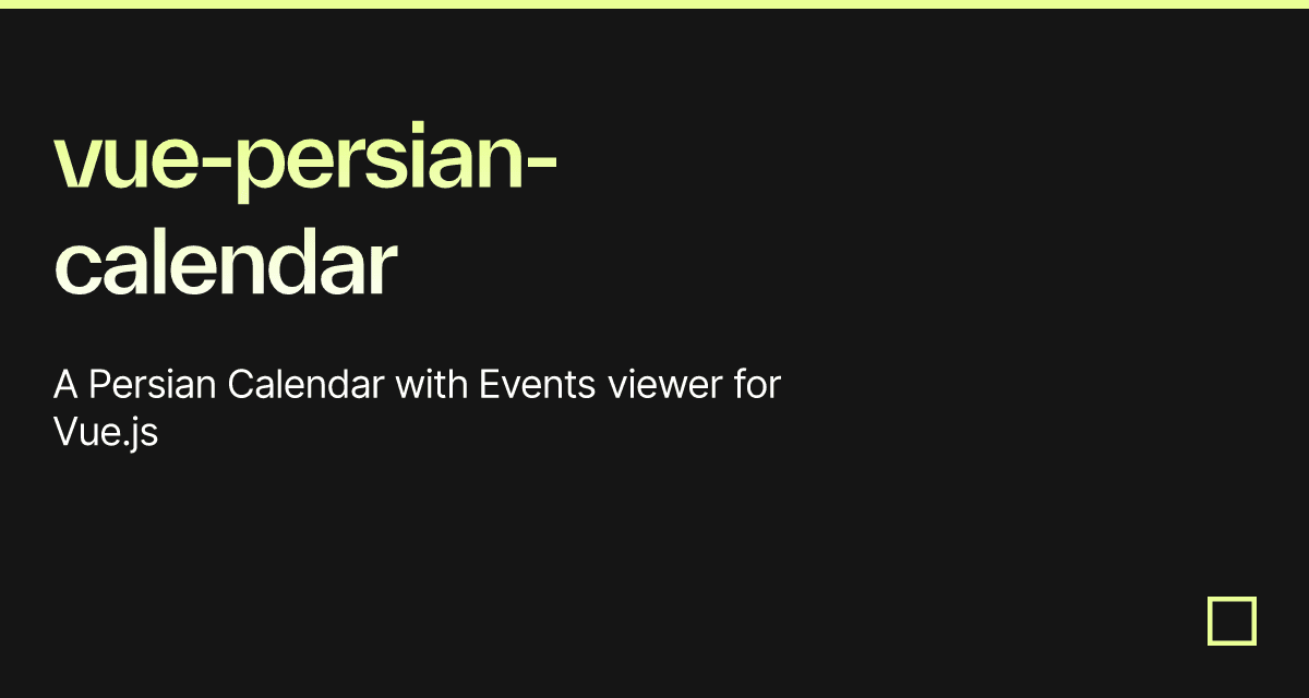 vue-persian-calendar - Codesandbox vue-persian-calendar - Codesandbox