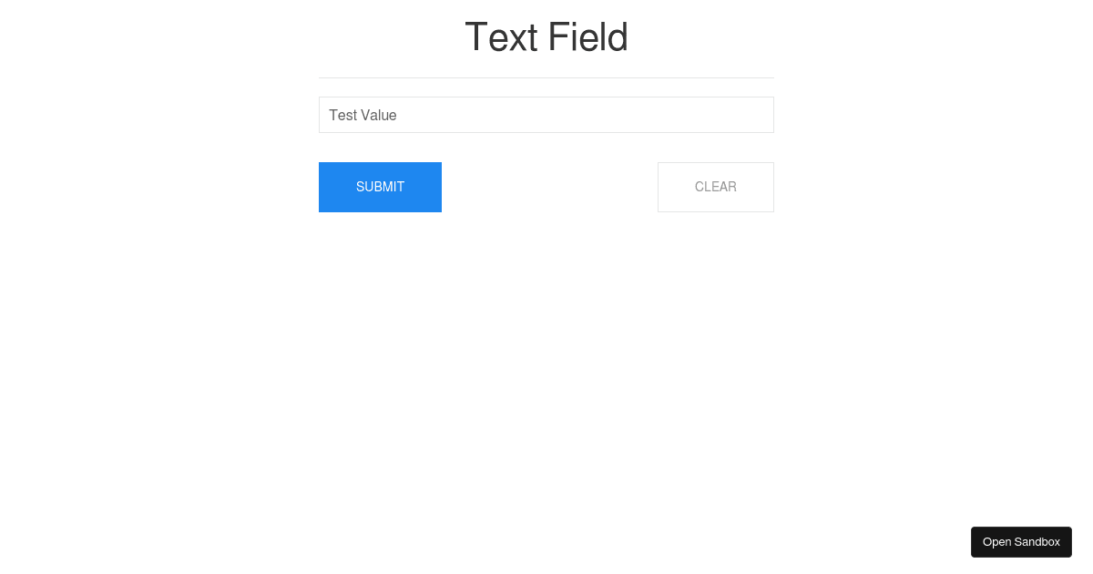 Form Testing - Codesandbox