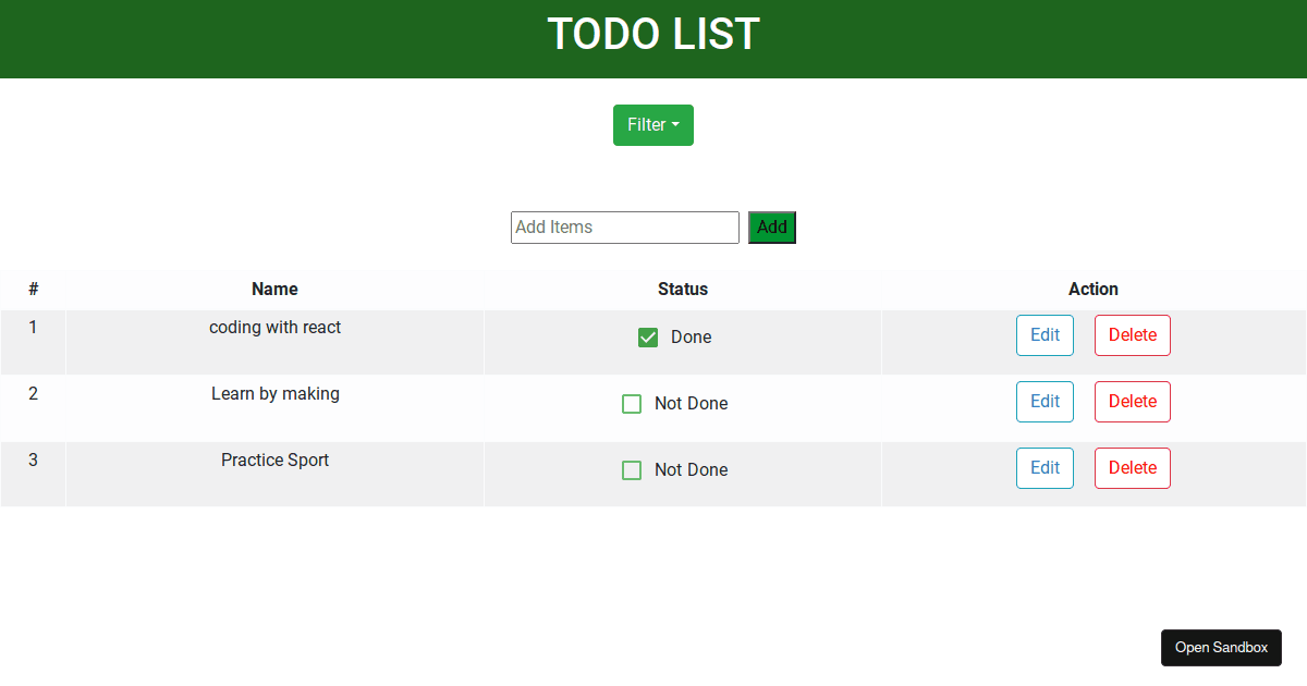 redux_checkpoint - Codesandbox