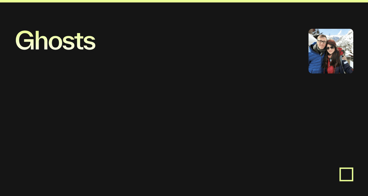 Ghosts - Codesandbox