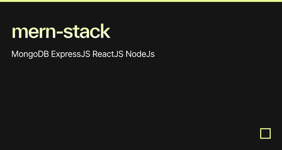 mern-stack - Codesandbox