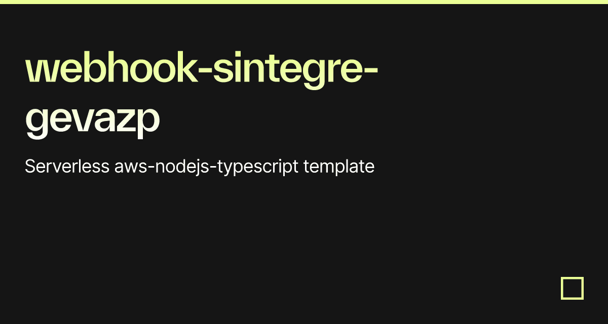 webhook-sintegre-gevazp - Codesandbox