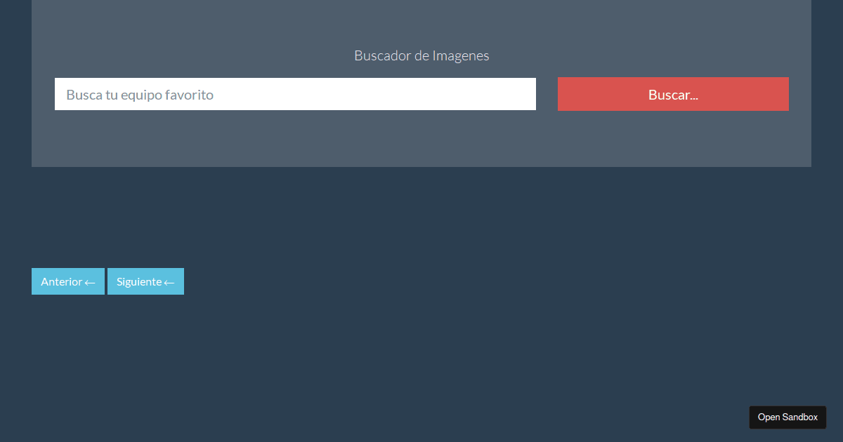 Proyecto React Principiante - Codesandbox