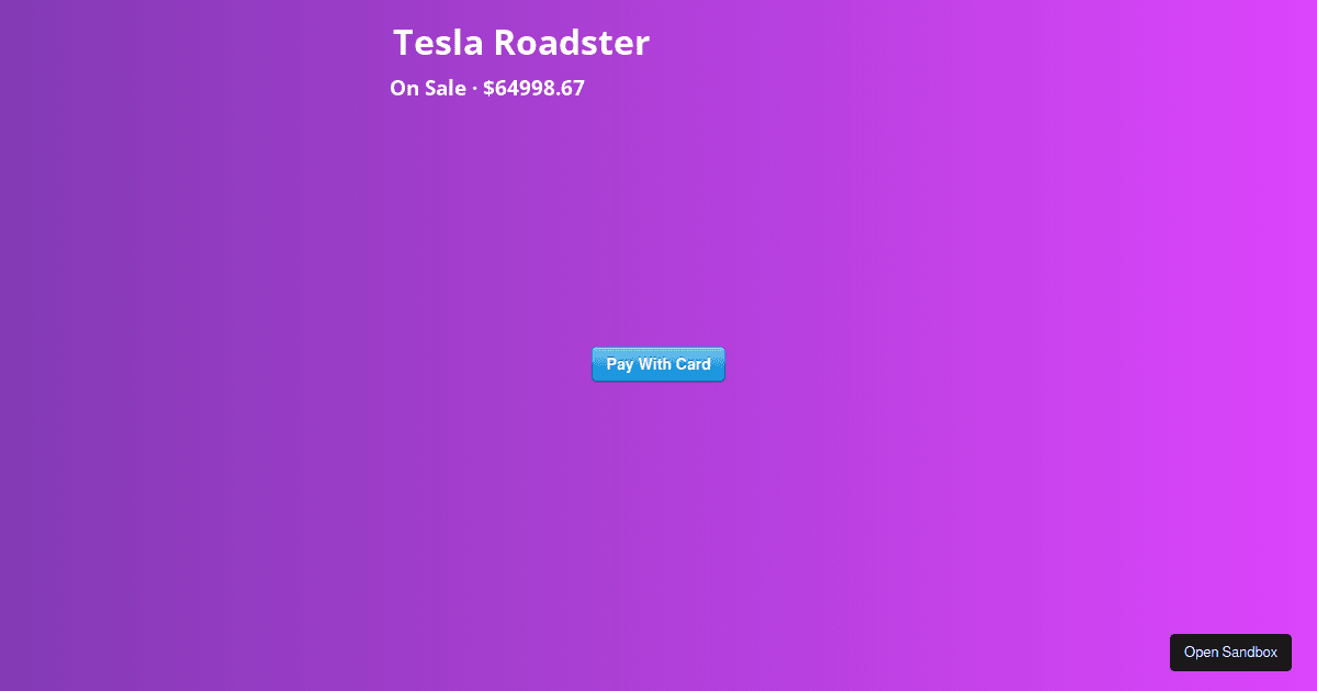 React Stripe Checkout Final - Codesandbox