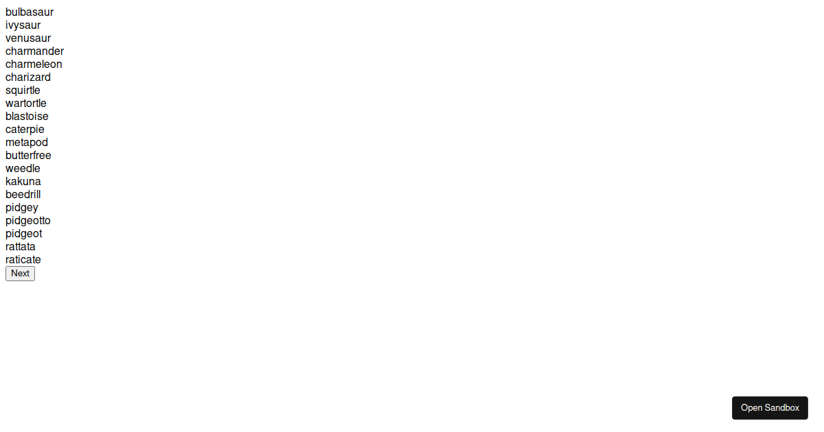 react-pokemon-api - Codesandbox