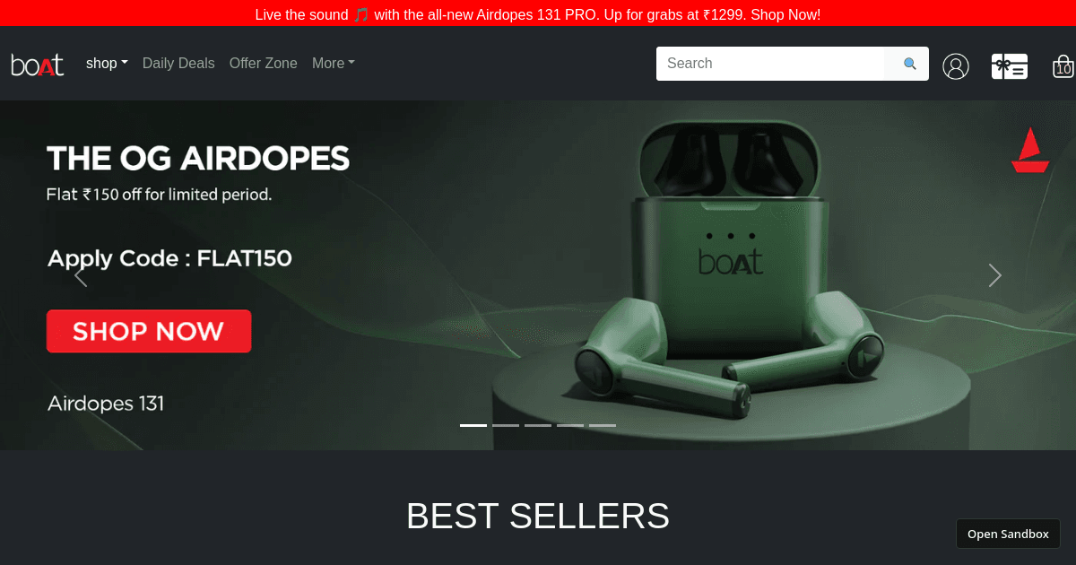 Awesome[react-banner] - Codesandbox