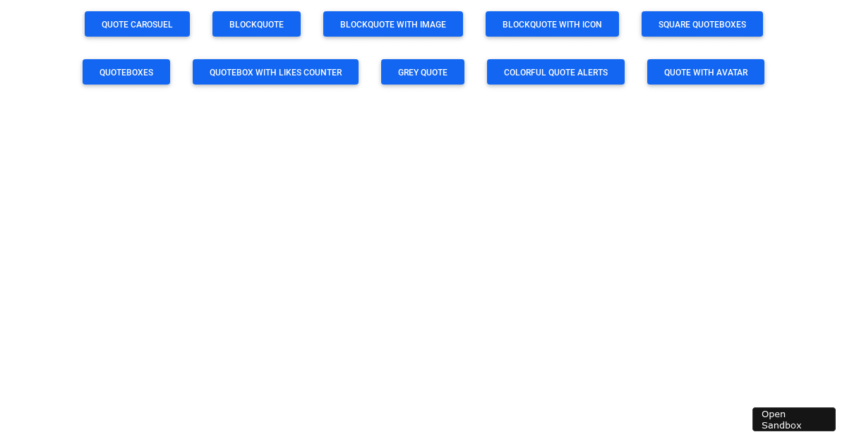 @mdbootstrap/react-quotes - Codesandbox