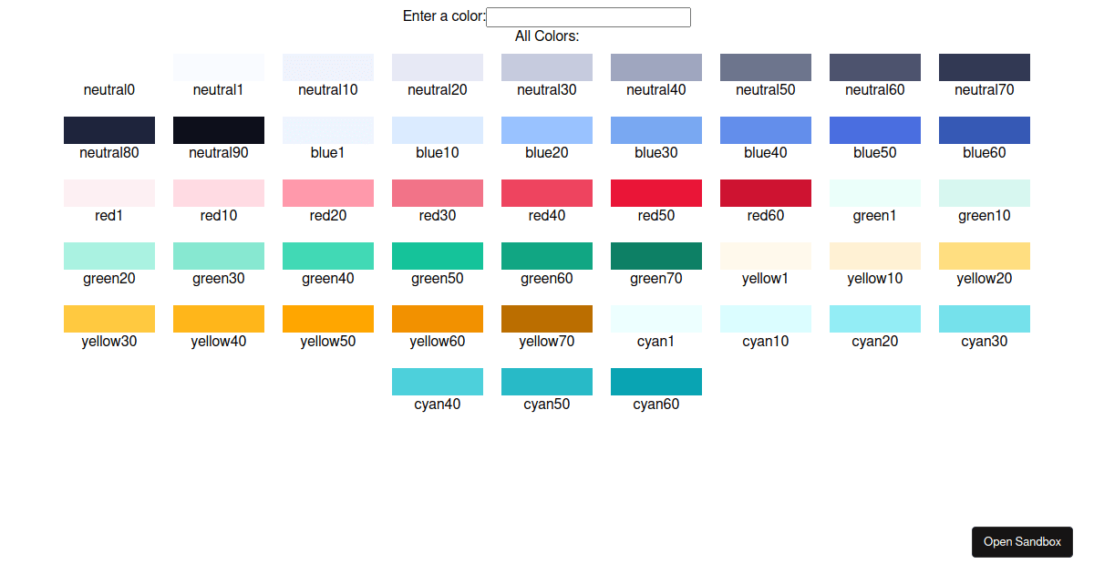 grammarly-colors-matcher - Codesandbox