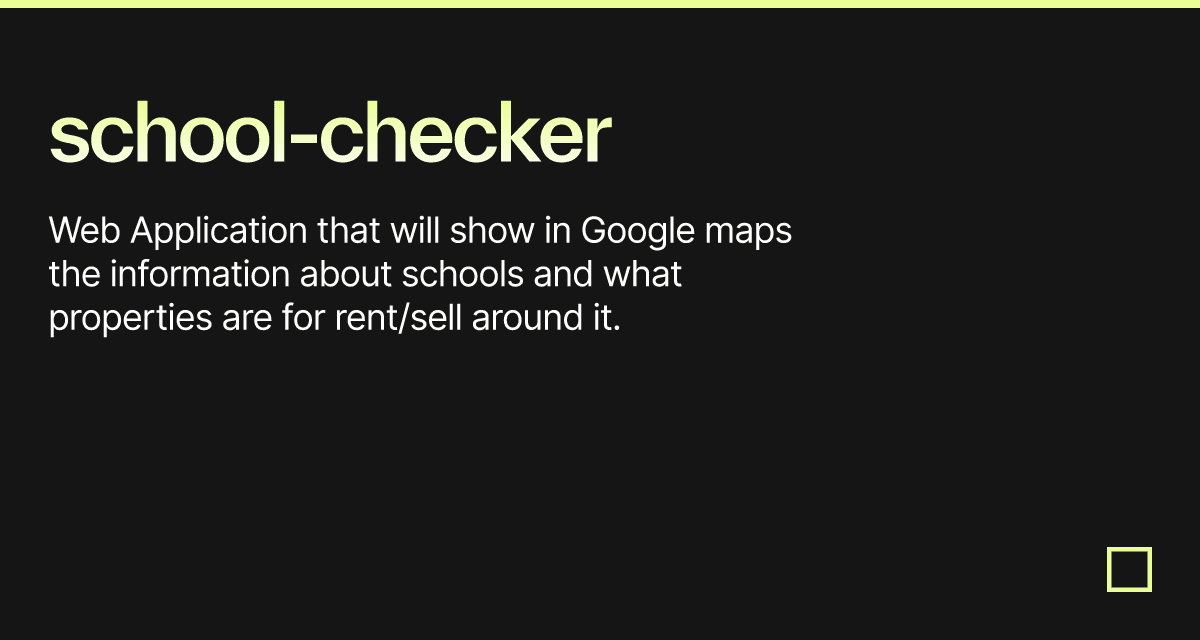 school-checker - Codesandbox