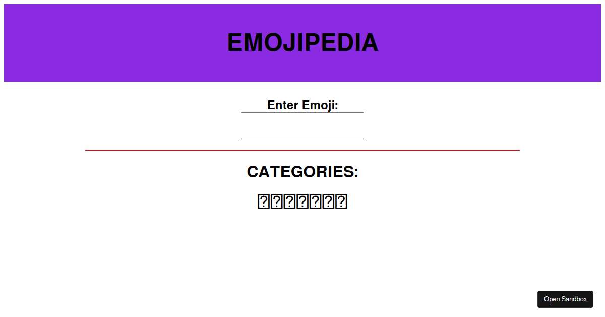dummy-emojipedia - Codesandbox