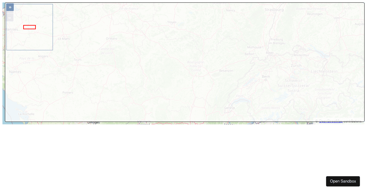 Overviewmap Custom Codesandbox