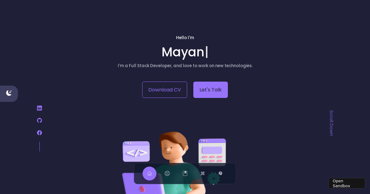 portfolio - Codesandbox