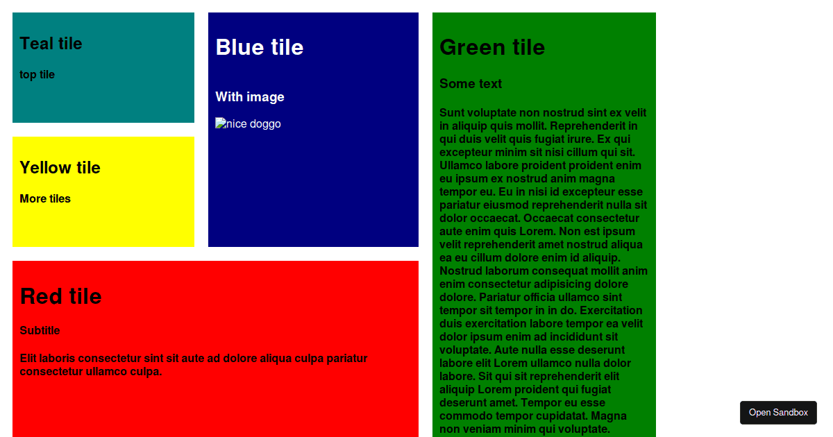 Metro Ui Flex Codesandbox 