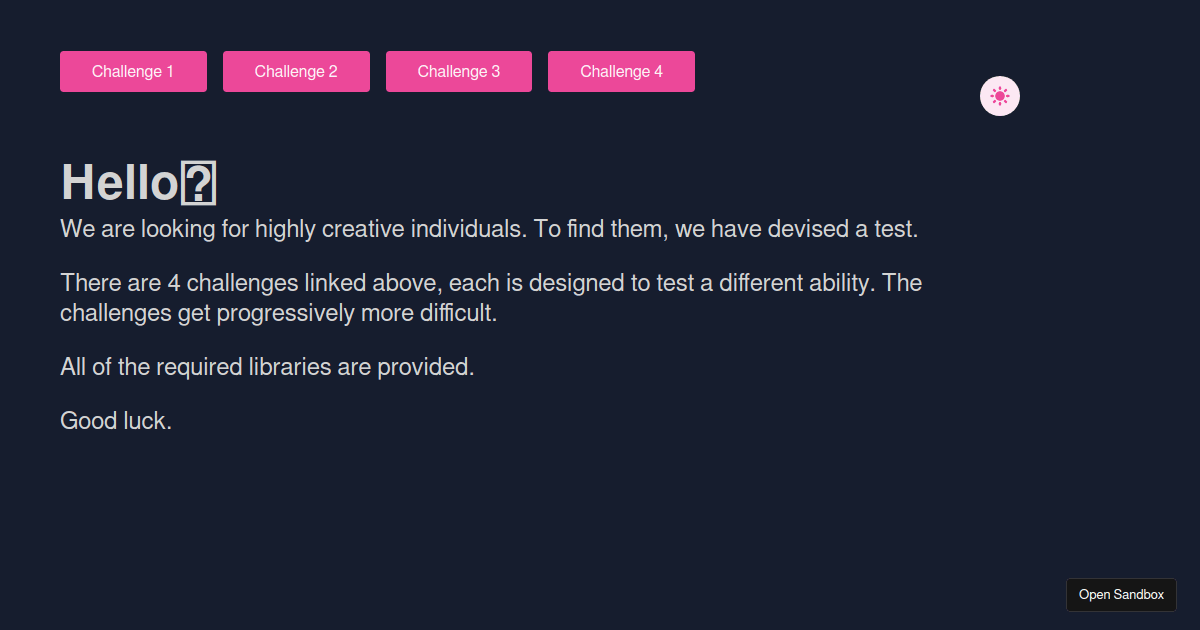 interview-challenge-dexi - Codesandbox