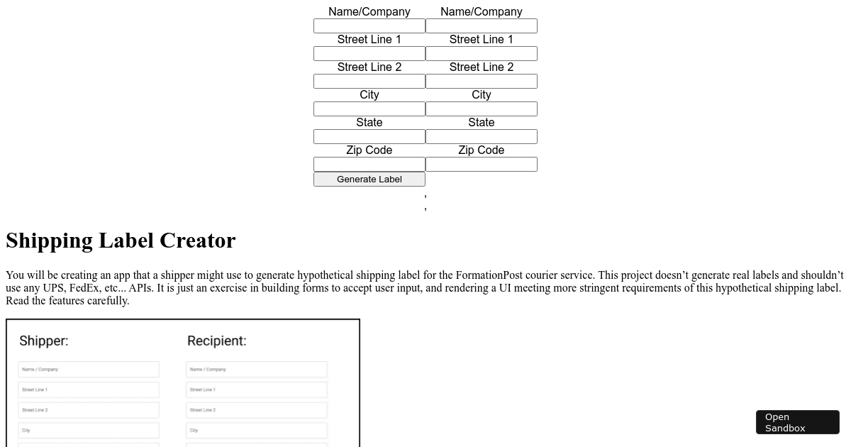shipping-label-1-6 - Codesandbox