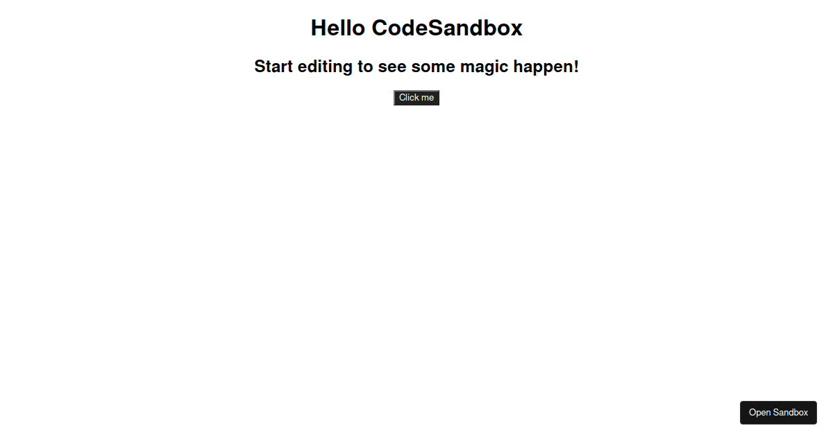 intelligent-cerf-mdeyl - Codesandbox