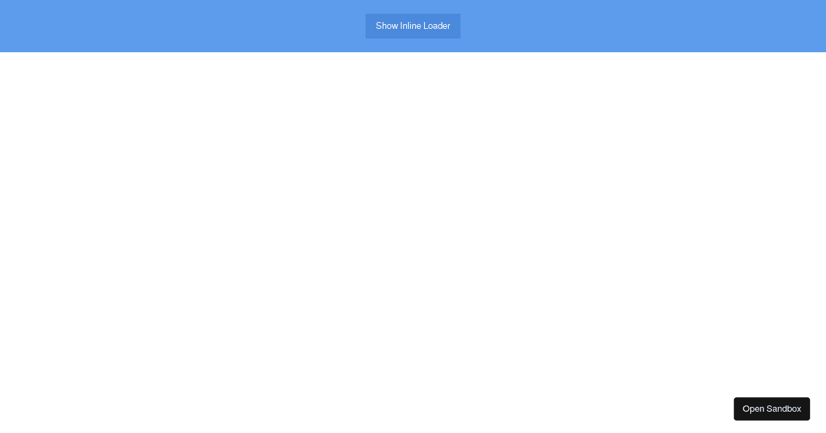 react-spinner-loader-inline-example (forked) - Codesandbox react-spinner-loader-inline-example (forked) - Codesandbox