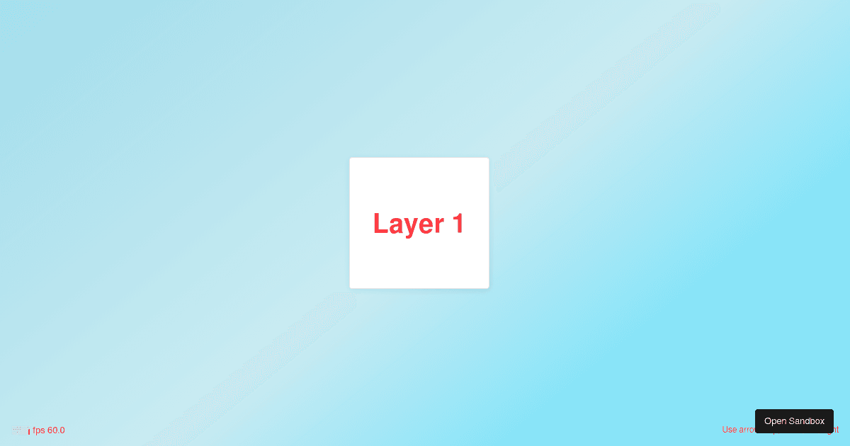 React stack-shortcuts example (forked) - Codesandbox