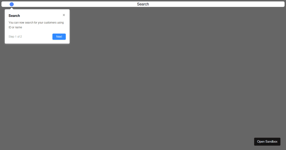 byte-guide DEMO - Codesandbox