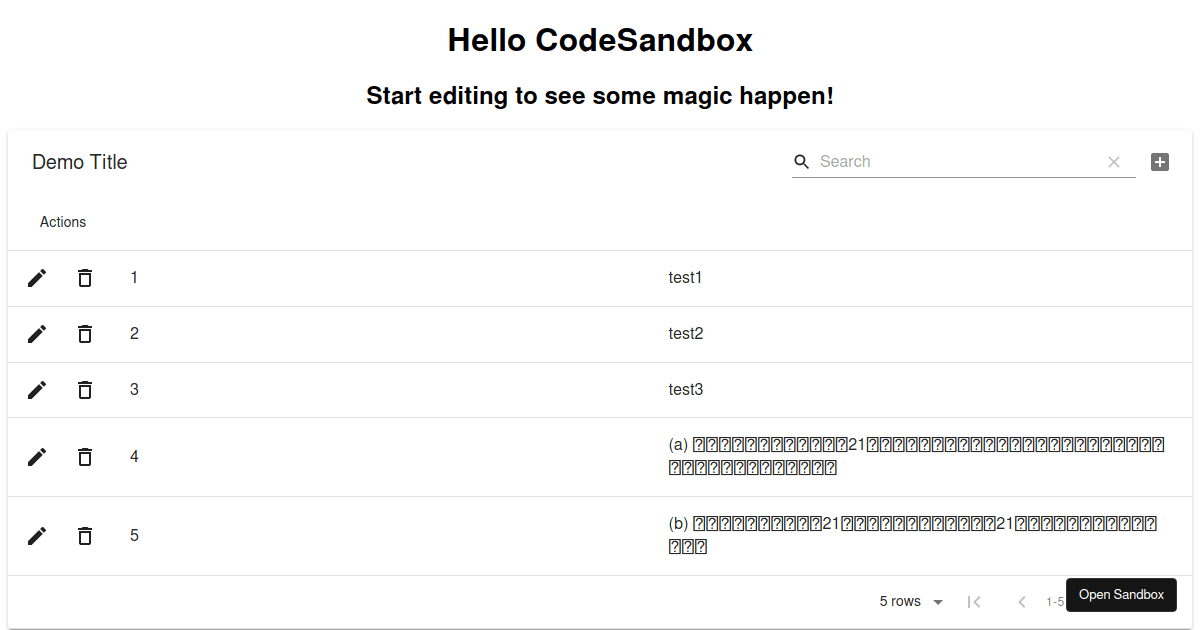 loadCsv (audio) - Codesandbox