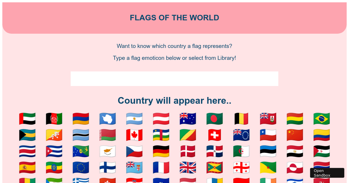 neog-markeight-world-flags - Codesandbox