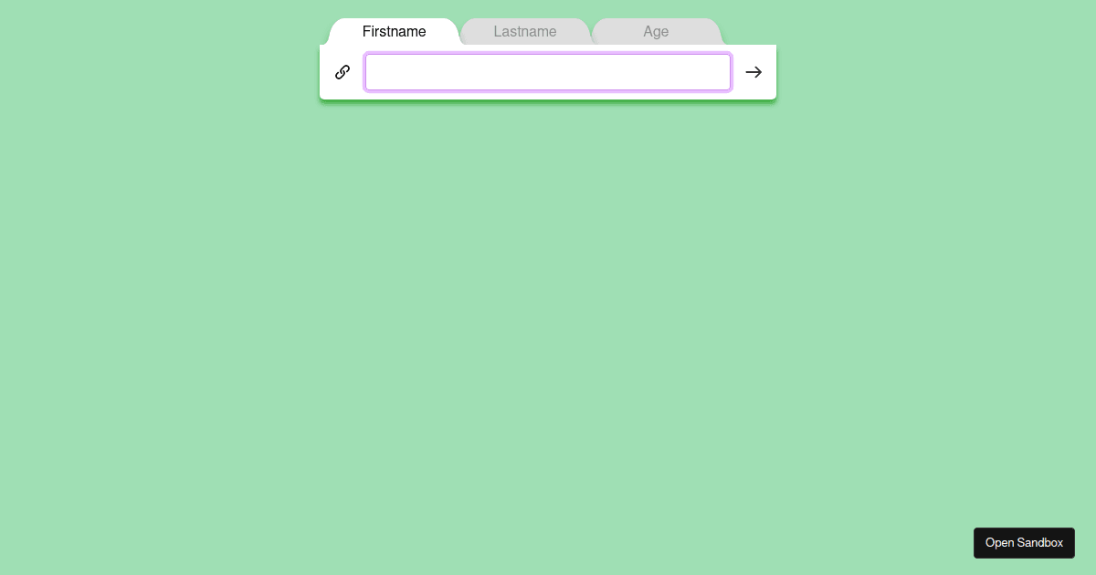 react-emotion-multi-step-form - Basic Example - Codesandbox