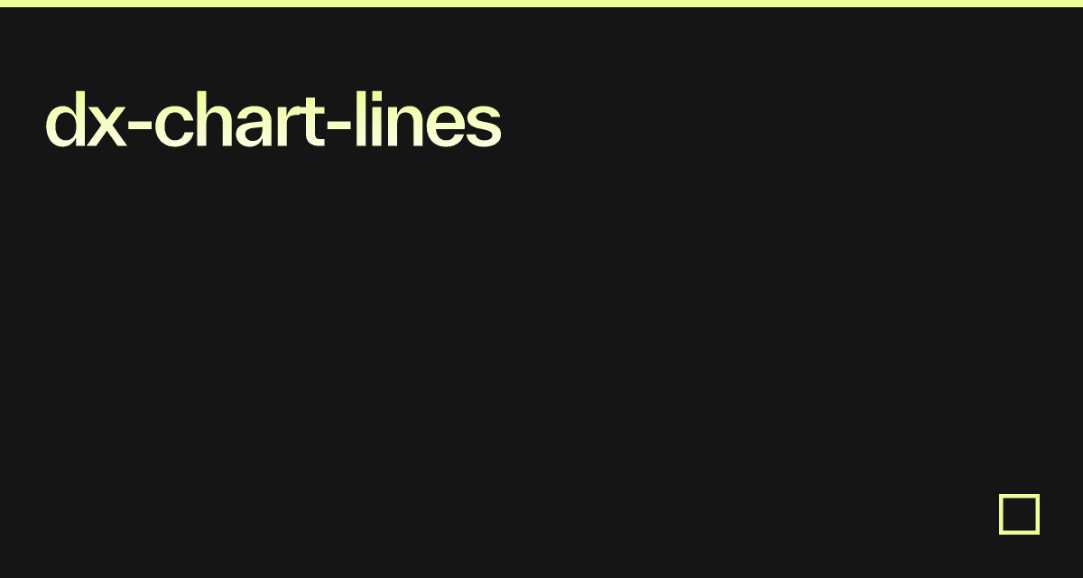 dx-chart-lines - Codesandbox