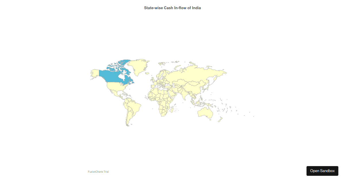 worldwithcountries map - react - Codesandbox