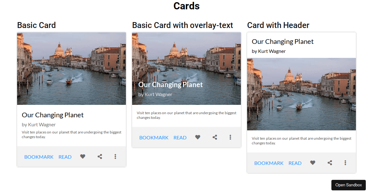 vanilla - Codesandbox