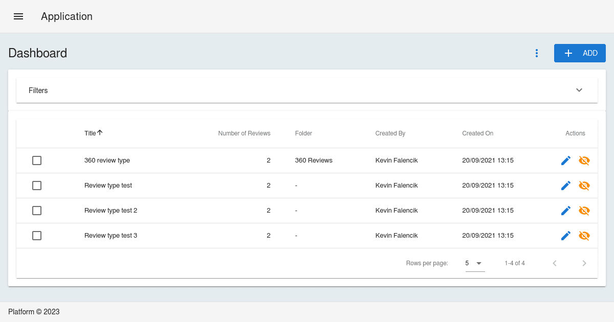 POC - Folder filter field - Codesandbox