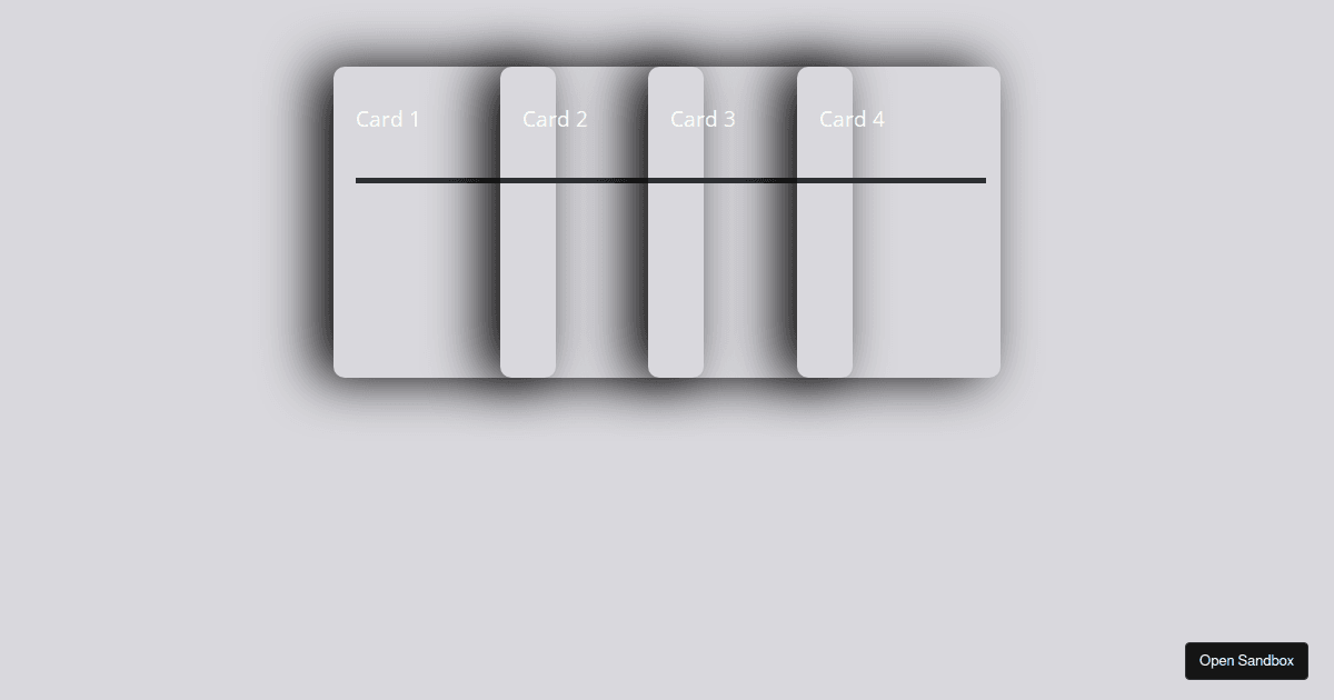 Css Tricks Card Carousel Codesandbox