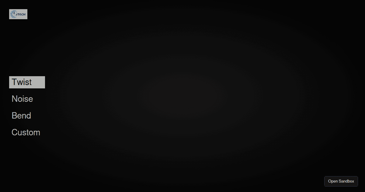 Three Mesh Modifiers Website Forked Codesandbox