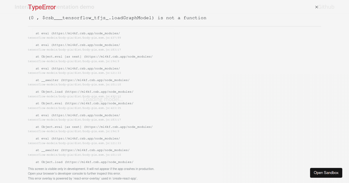 Tensorflowjs Object Detection Codesandbox 2580