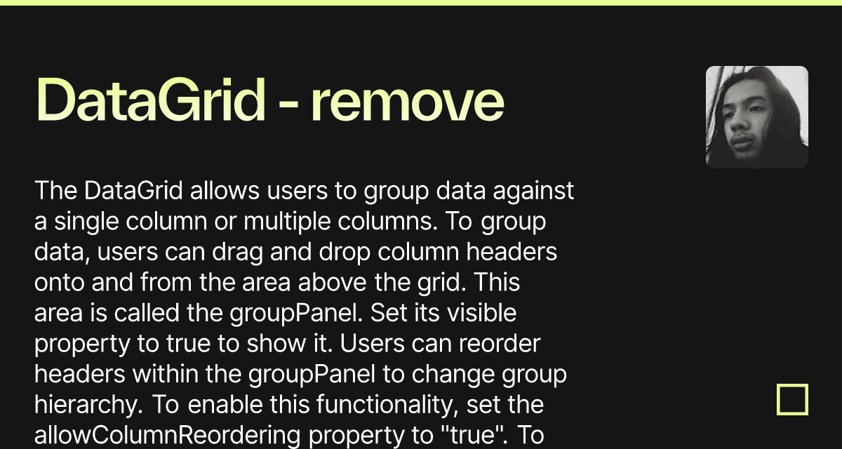 Datagrid Remove Group Row Indentation Codesandbox 4394