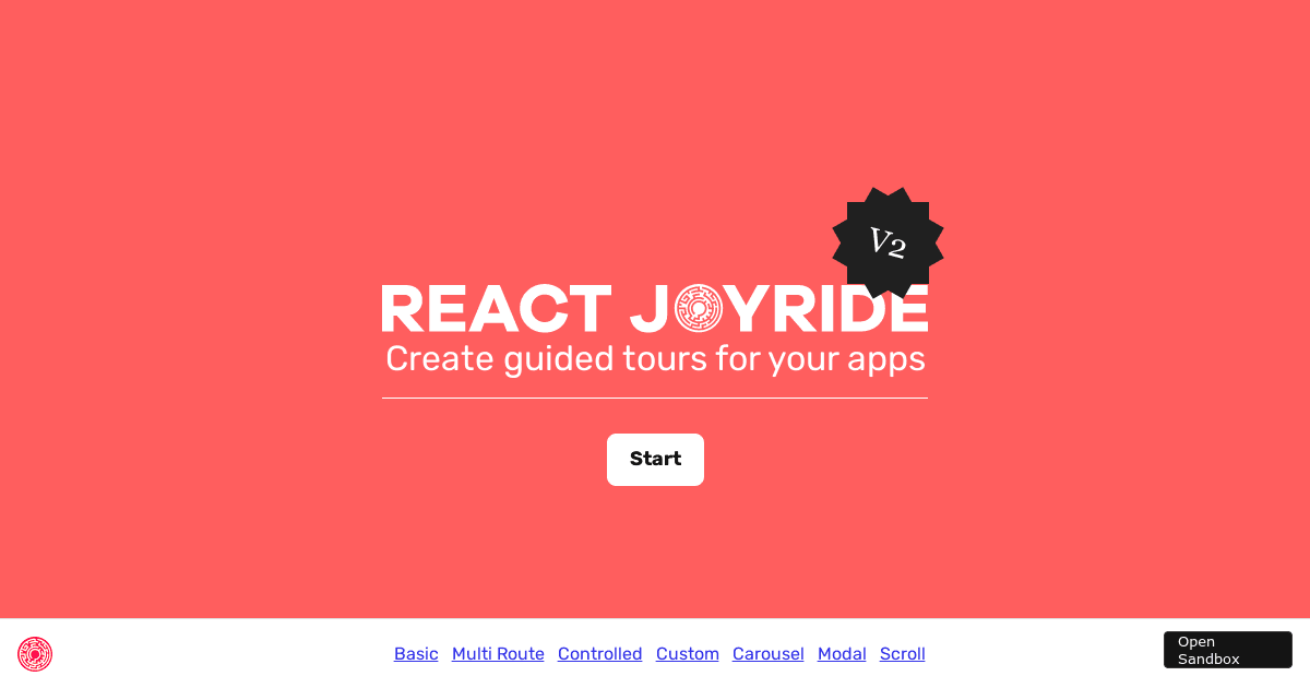 react-joyride-demo - Codesandbox