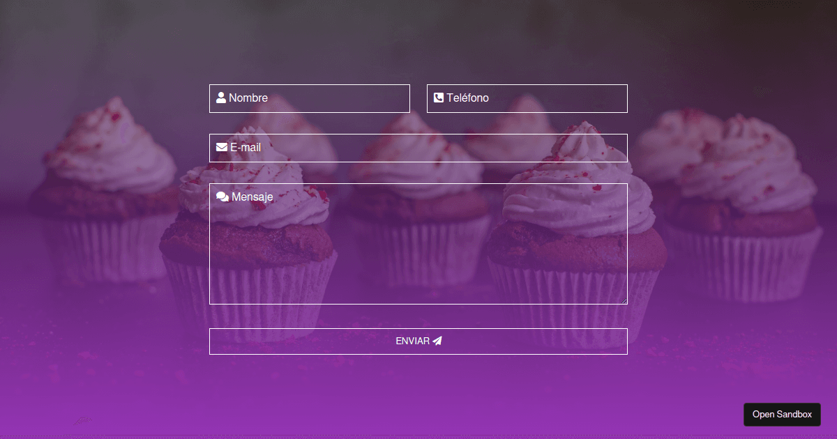 formulario-animado - Codesandbox