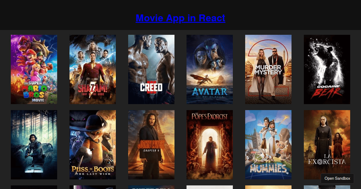 newapp - Codesandbox