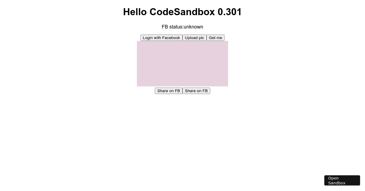 post-to-fb - Codesandbox