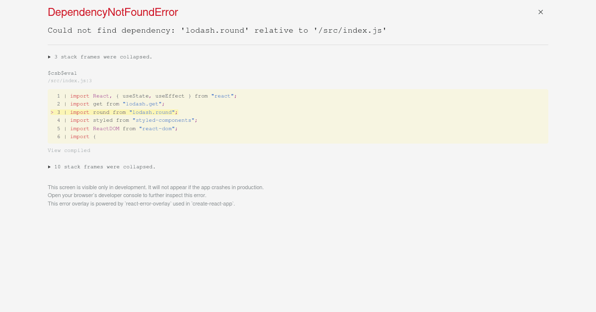 react-vis - Codesandbox