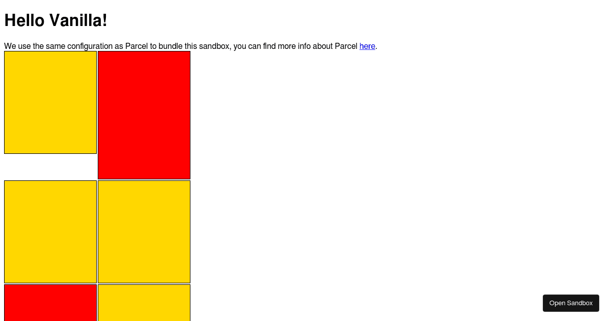 Vertical Whitespace Codesandbox