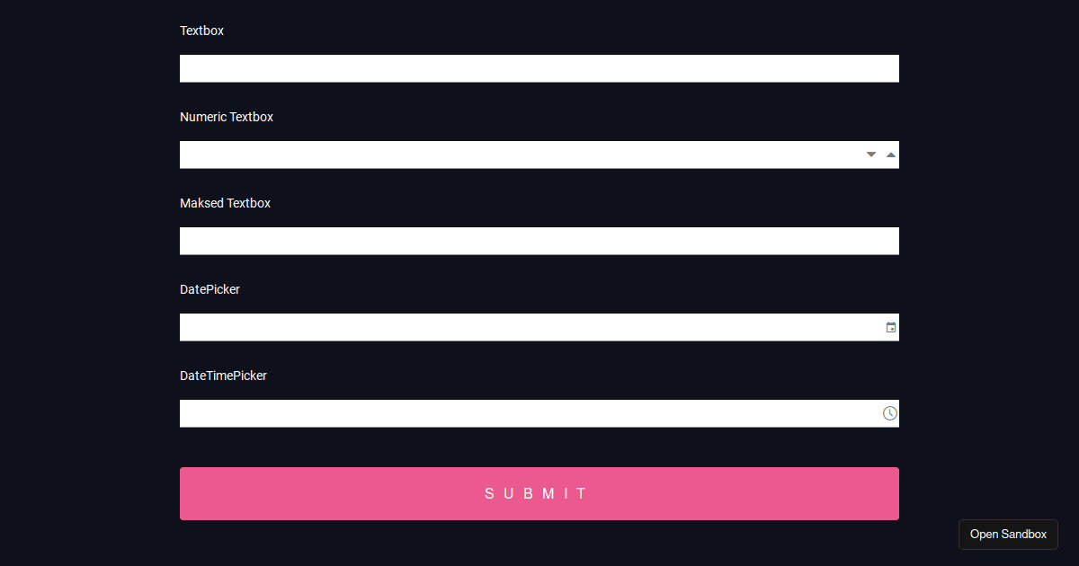 React Hook Form With Ui Library Ts Forked Codesandbox
