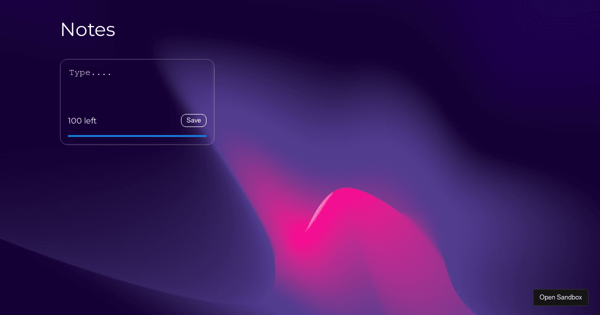Notes App With React Js And Localstorage Codesandbox