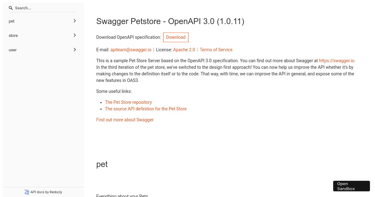 exemplo-Redoc-snippet-enricher - Codesandbox