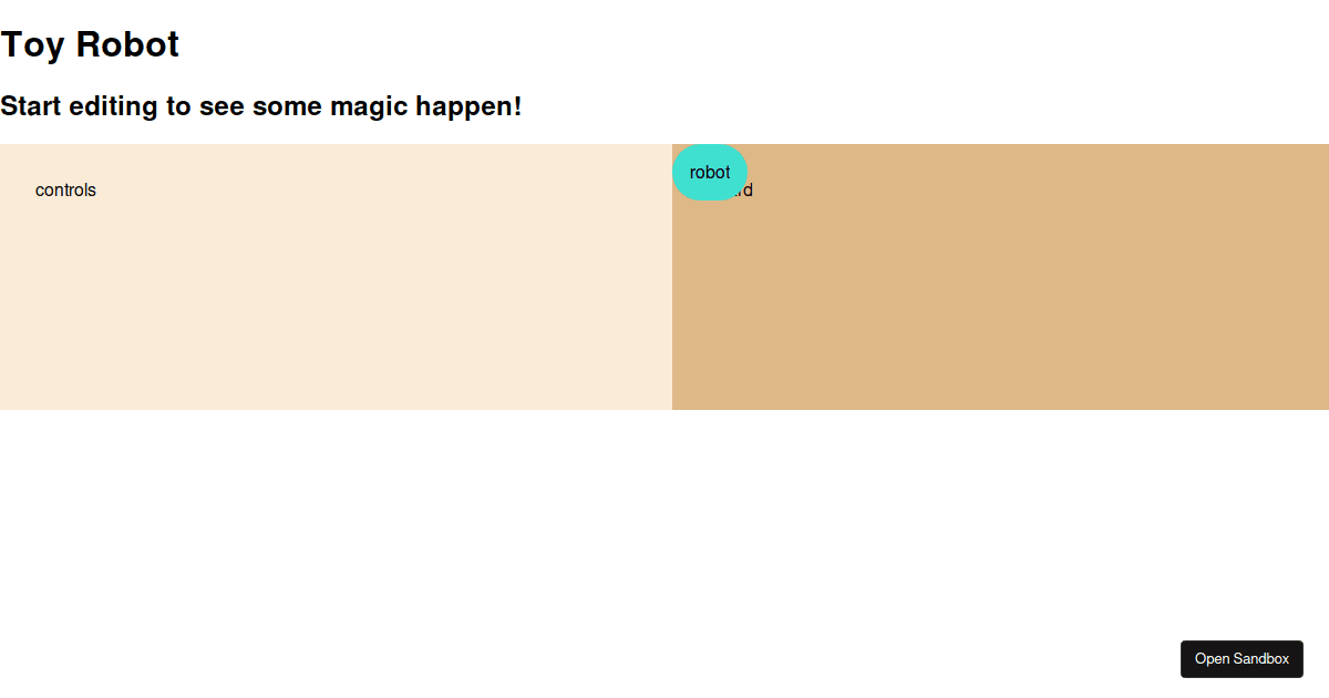 toy-robot - Codesandbox